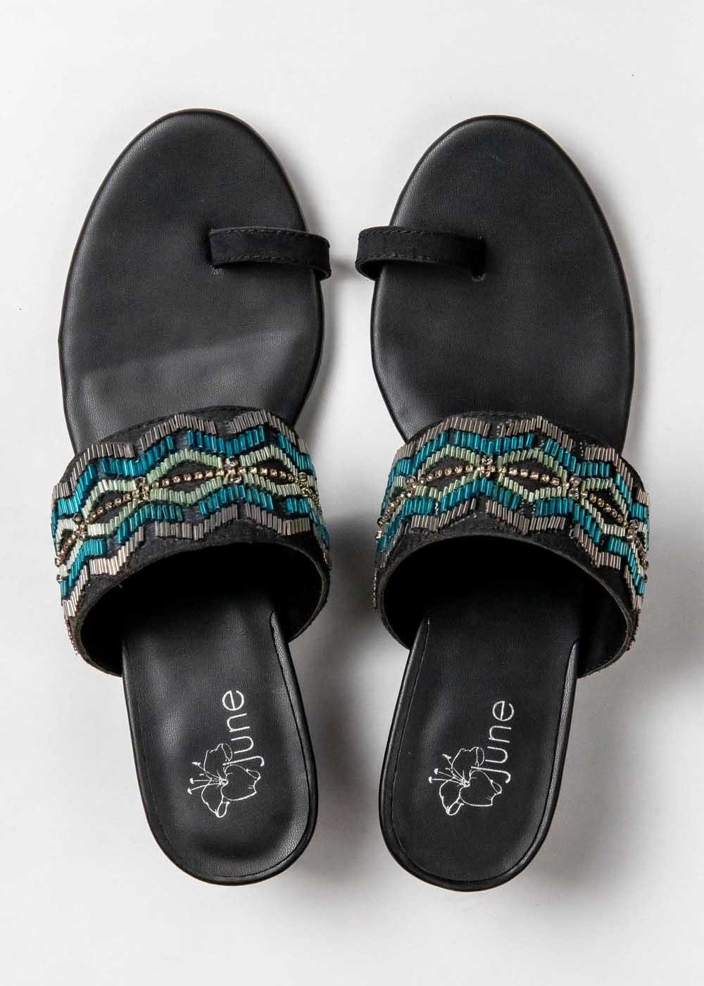 Buy Embroidered Footwear Online At June Shoes | LBB