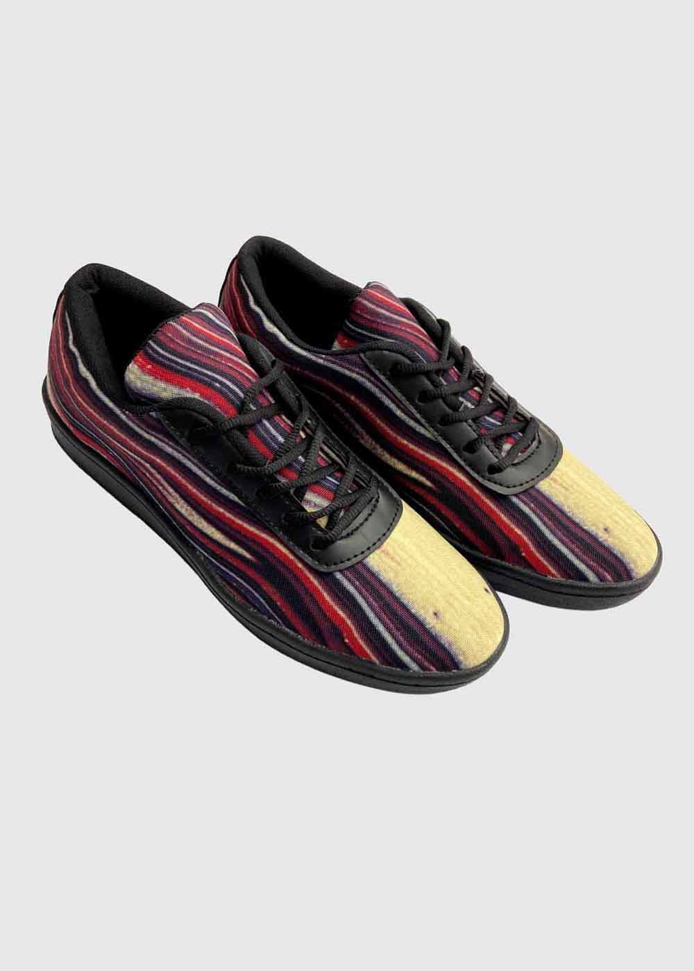 Get Colourblocked Striped Casual Shoes at ₹ 1499 | LBB Shop