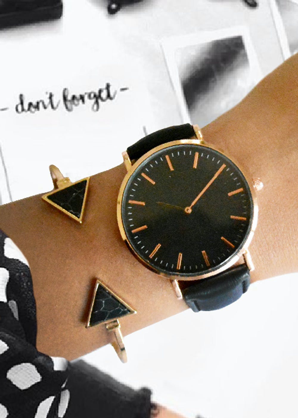 Get Very Black Bracelet Stack & Watch Set at ₹ 1799 | LBB Shop