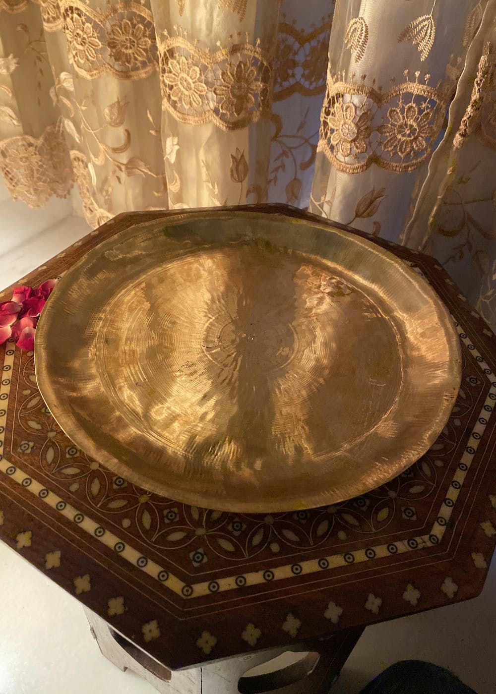 Get Kansa Plate (Dia- 11") at ₹ 2985 | LBB Shop