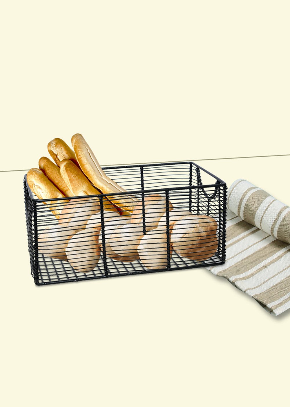 Get Attractive Rectangular Black Fruit Basket at ₹ 695 | LBB Shop