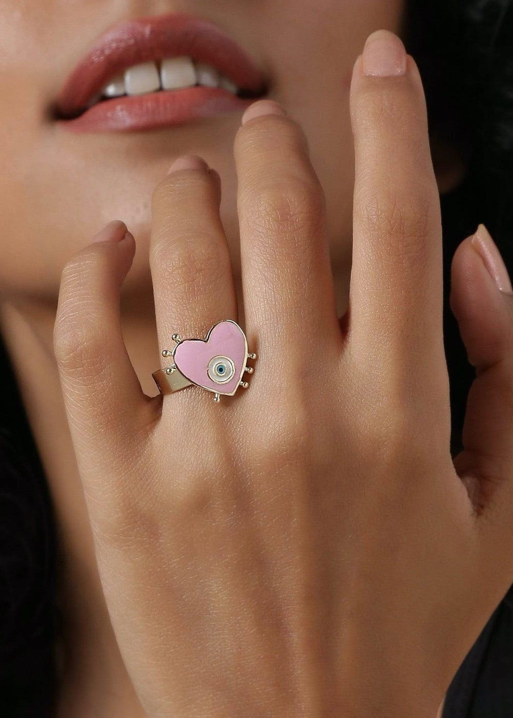 Get Mini Mithras Pink Ring at ₹ 649 | LBB Shop