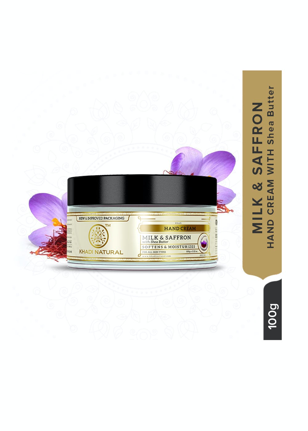 Get Milk & Saffron Hand Cream with Shea Butter - 100gm at ₹ 300 | LBB Shop