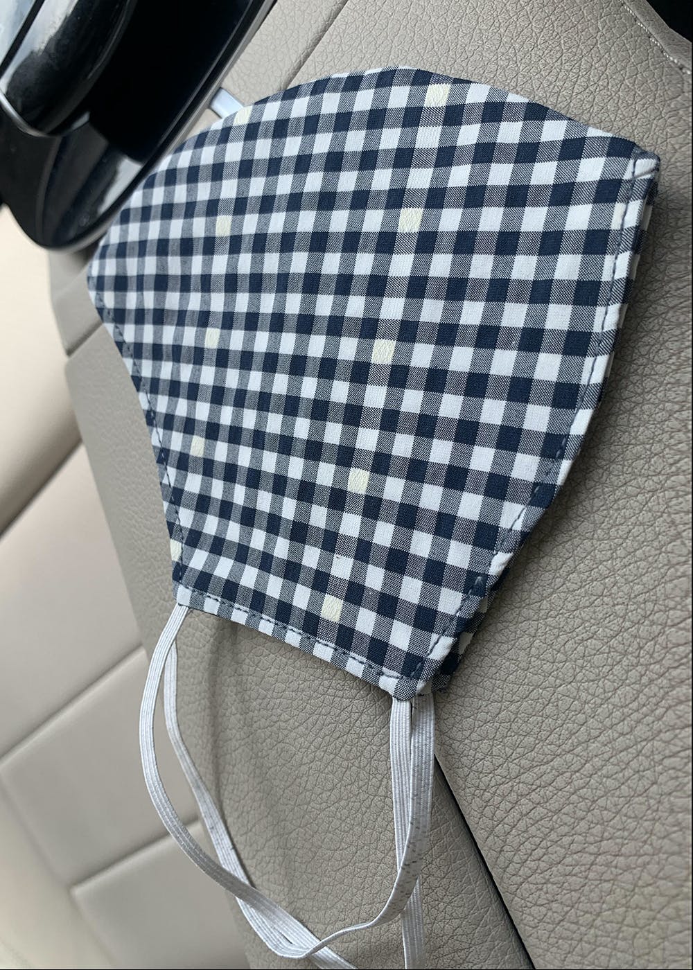 Get Gingham Checkered Cotton Reversible Mask at ₹ 242 | LBB Shop