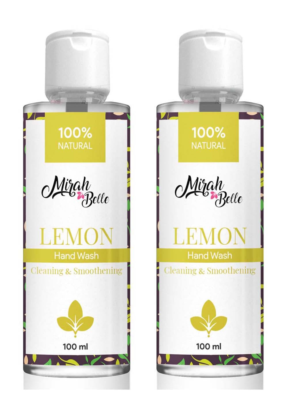 Get Natural Lemon Hand Wash - Pack of 2 (100ml each) at ₹ 135 | LBB Shop