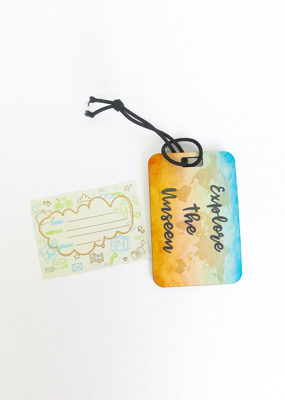 Get Explore Luggage Tag (With a name sticker) at ₹ 250 | LBB Shop