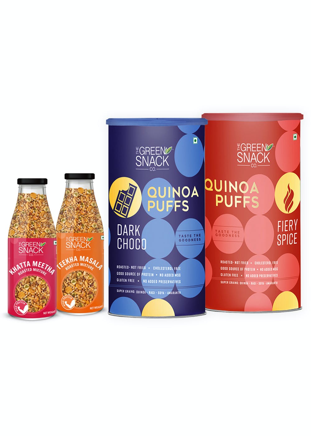Get Luxury Snack Box - Pack of 4 Munchies (440gm) at ₹ 506 | LBB Shop