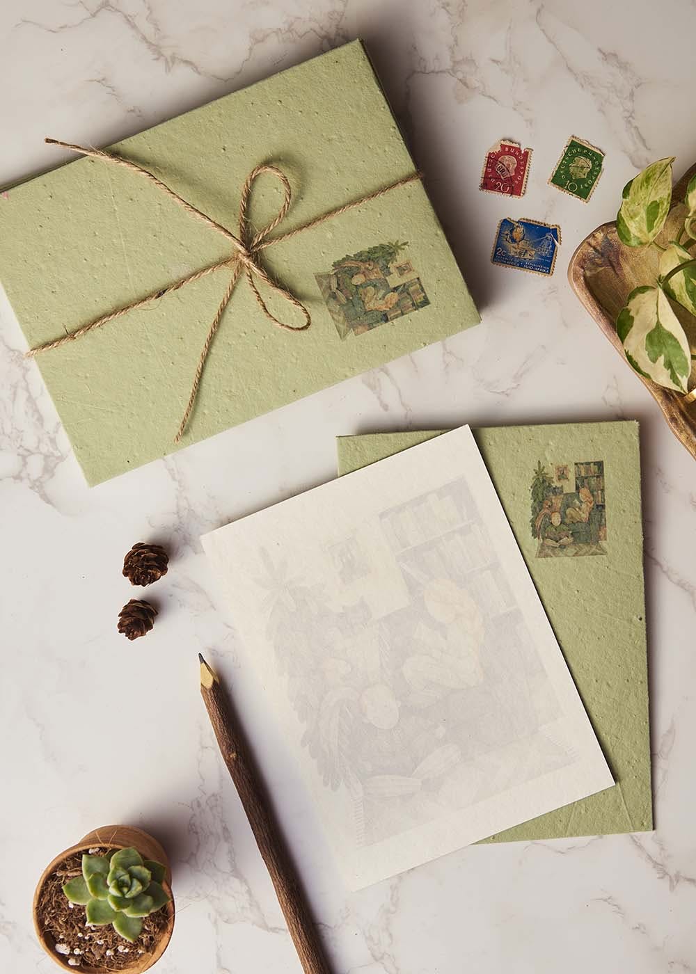 Get Green Beans Letter Writing Kit at ₹ 436 | LBB Shop