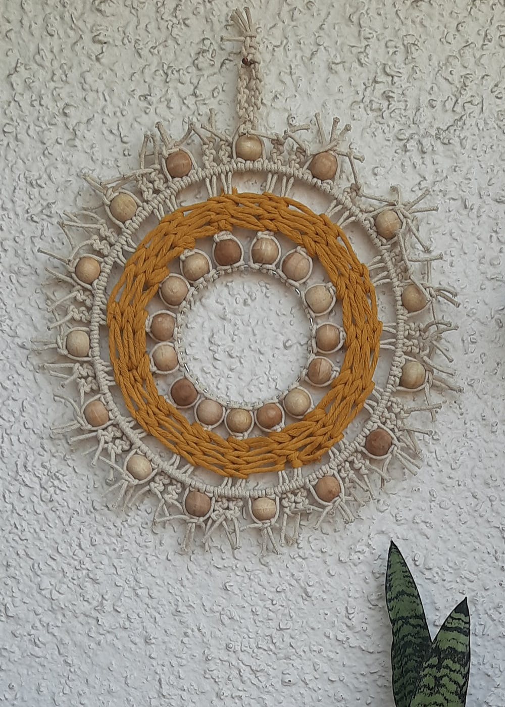 Get Sunshine Macrame Mandala Wall Hanging at ₹ 722 | LBB Shop