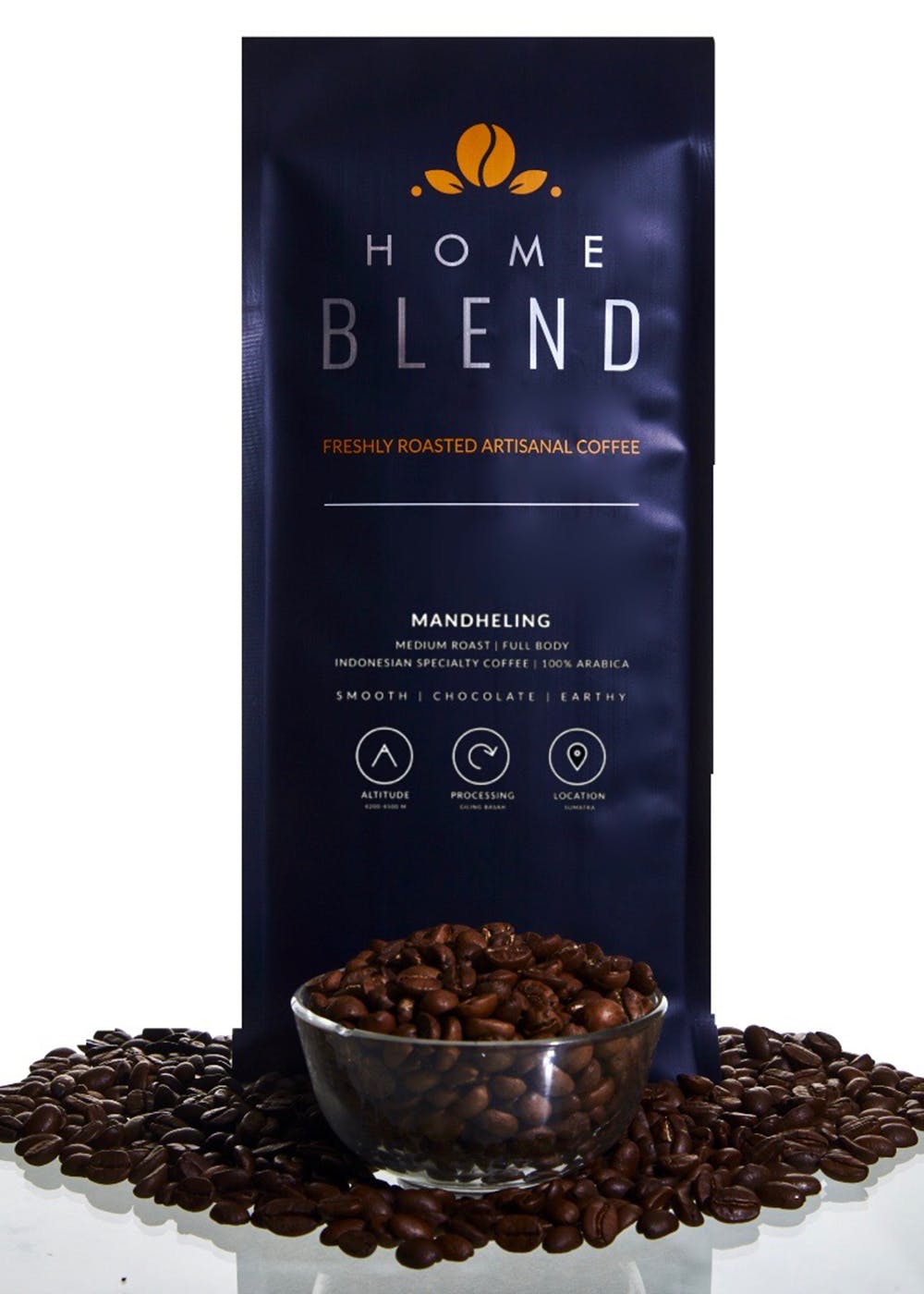 Get Custom Roast Mandheling Grade 1 Whole Bean Coffee (1 Kg) at ₹ 4000 ...