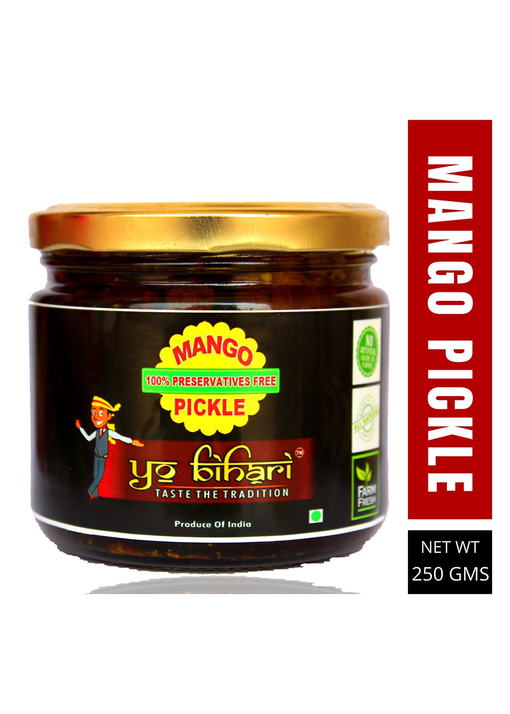 Get Mango Pickle- 250 gm at ₹ 240 | LBB Shop