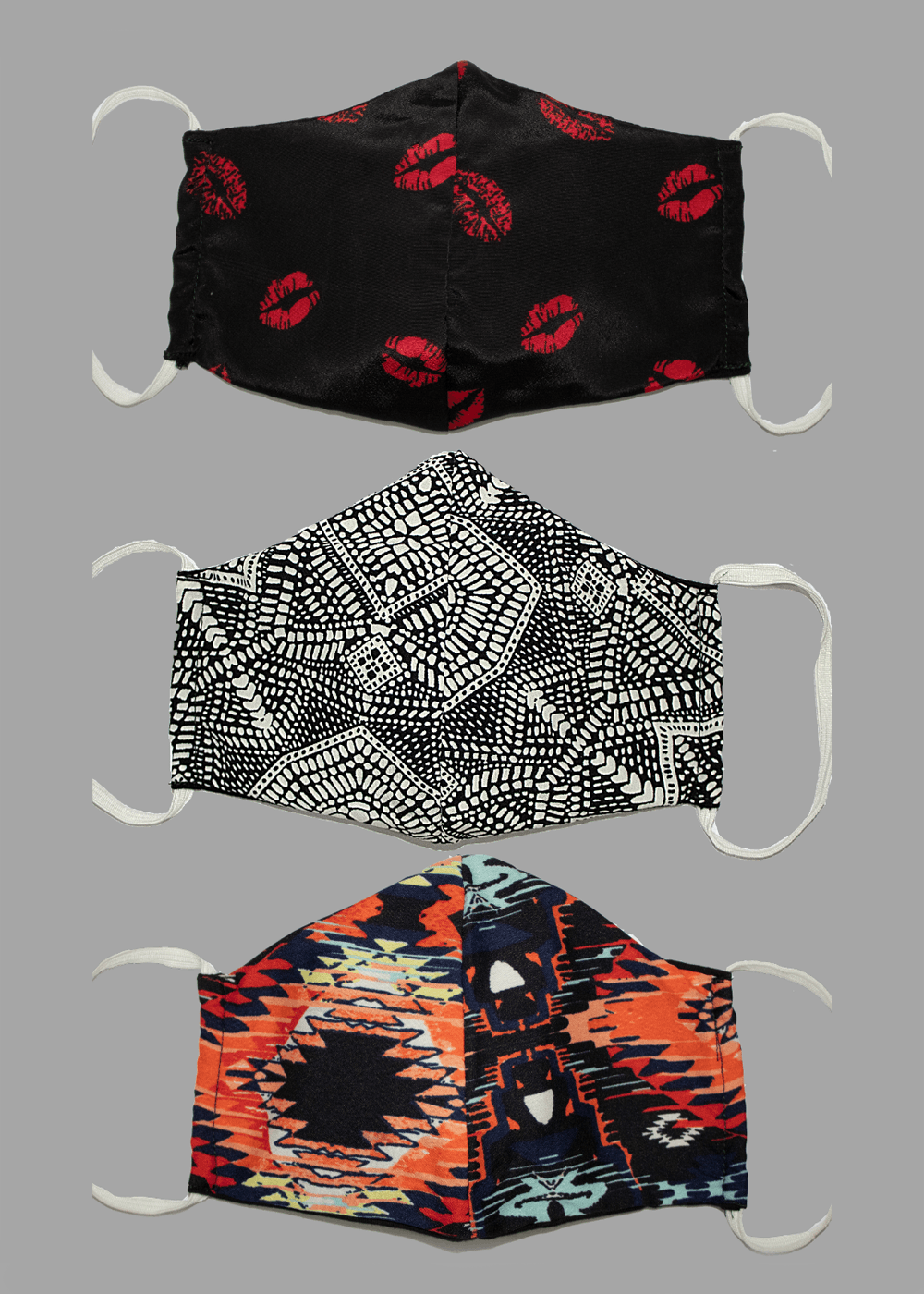 Get 2 Layer Pack Of 3 Multi-Color Reusable Masks at ₹ 299 | LBB Shop