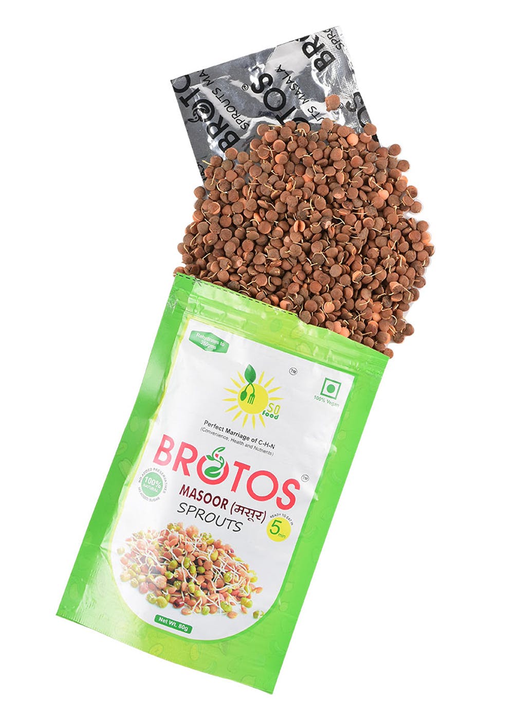 Get Instant Masoor Bean Sprouts at ₹ 59 | LBB Shop