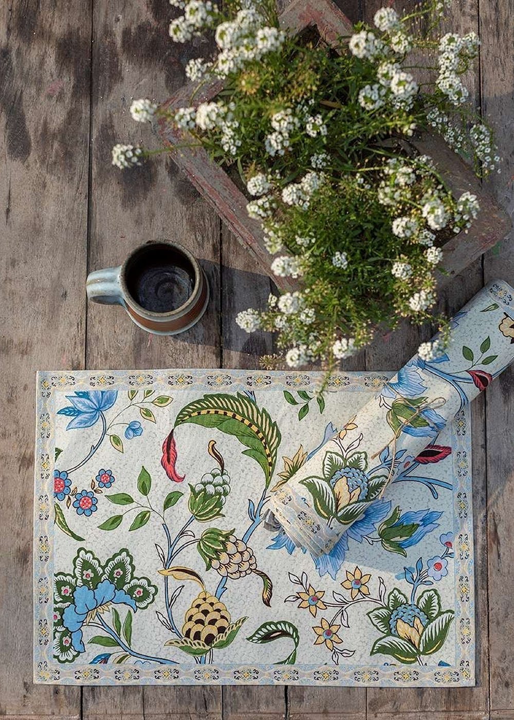 Get Mat Set of 6 Kerala Hazel at ₹ 840 | LBB Shop