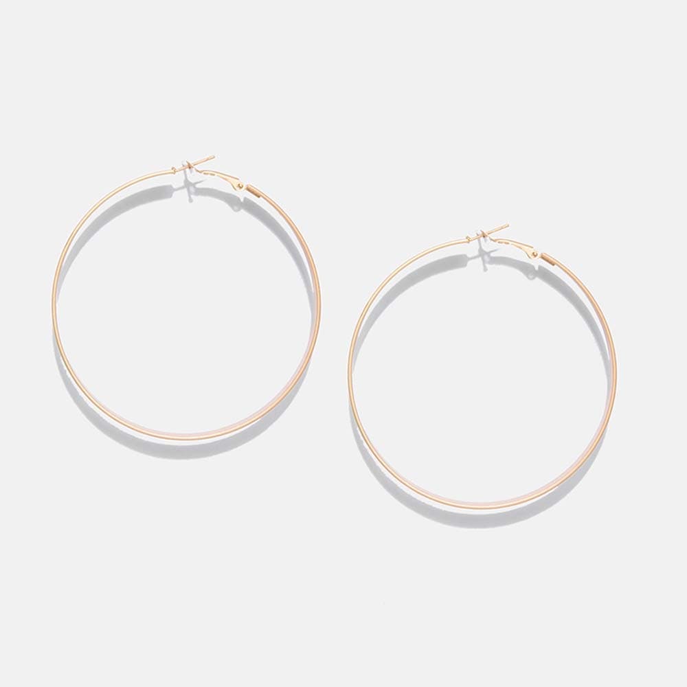 Get Designer Emery Golden Hoops at ₹ 399 | LBB Shop
