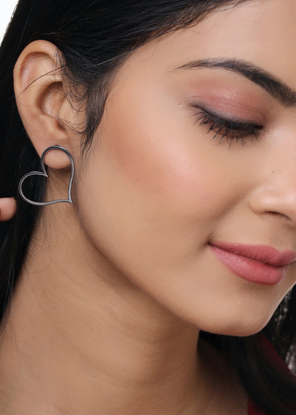 Get Heart Shaped Stud Earrings at ₹ 1400 | LBB Shop