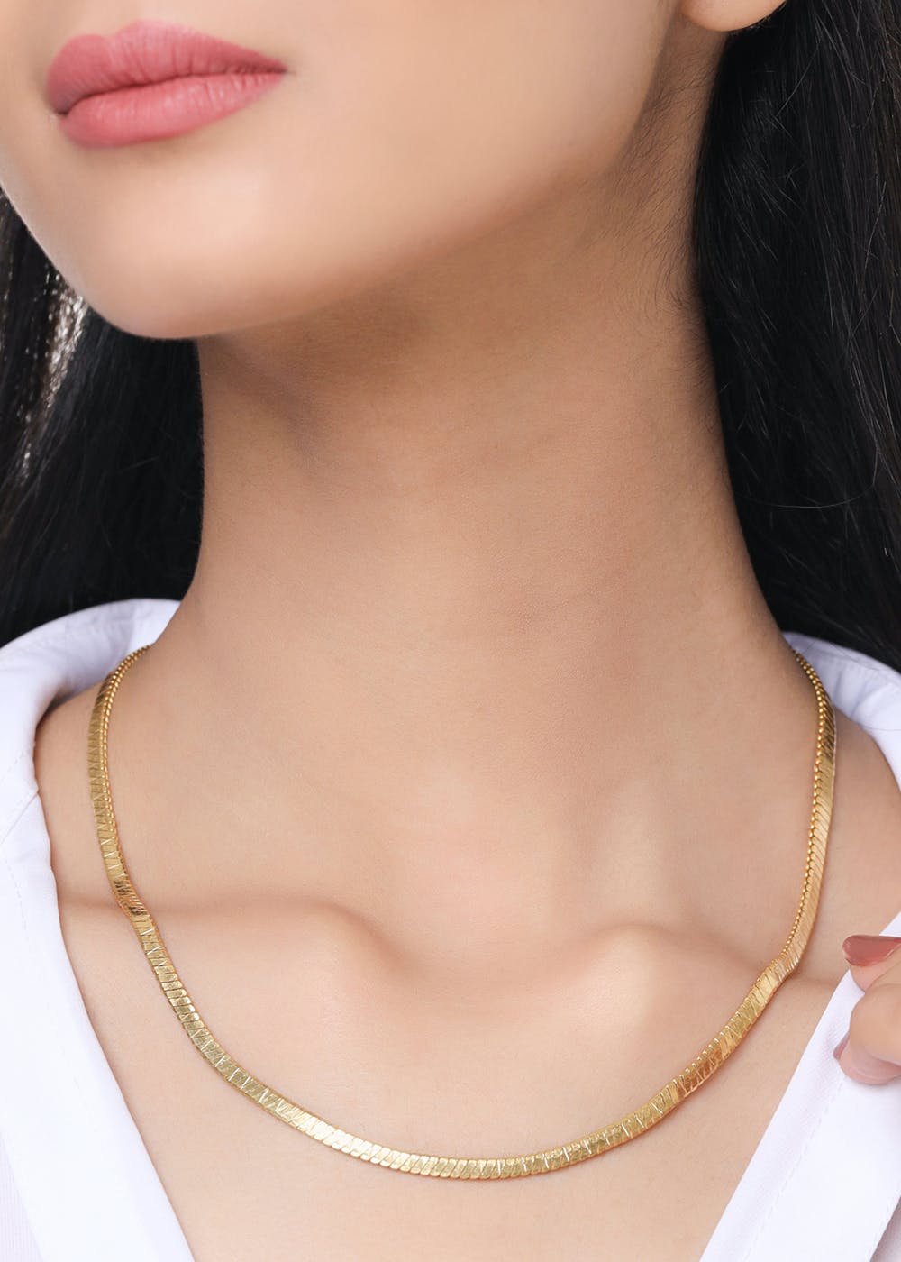 Get Snake Design Chain Necklace at ₹ 1000 | LBB Shop