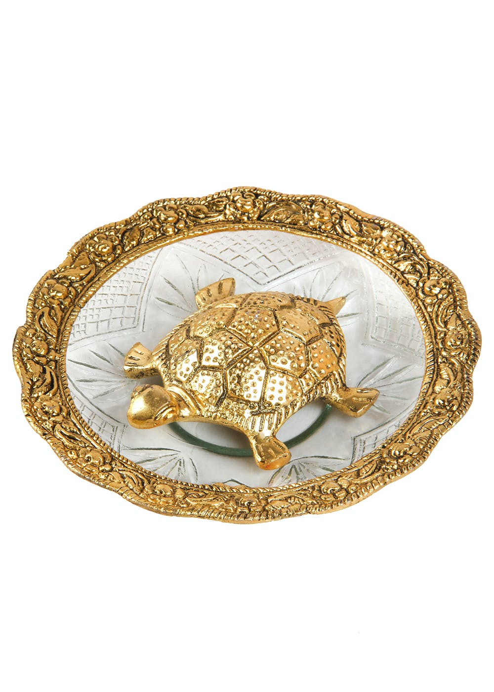 Get Brass Metal Tortoise on Plate at ₹ 599 | LBB Shop