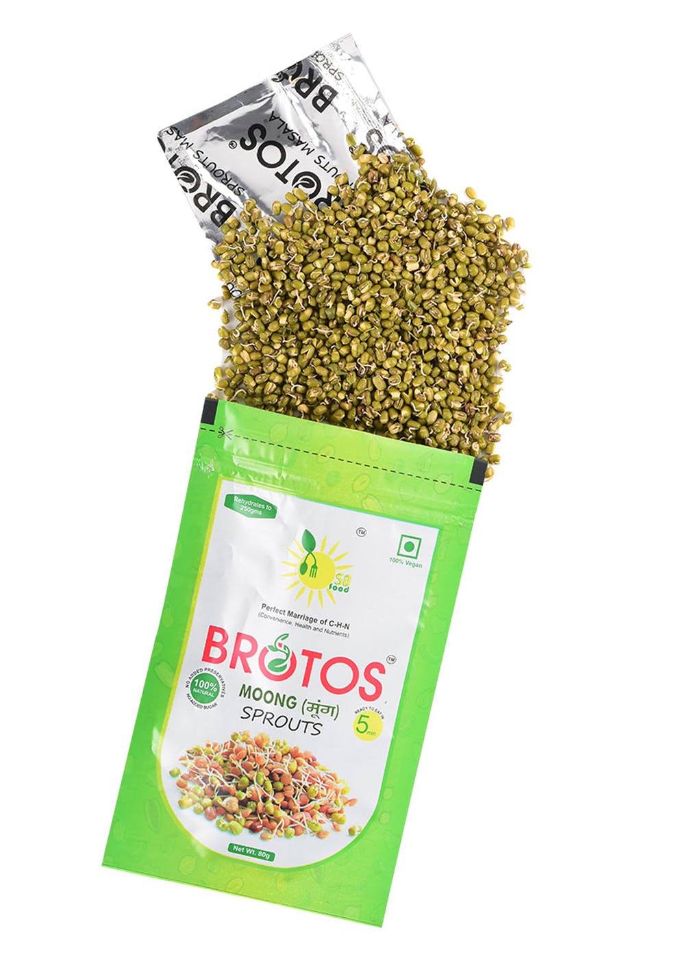 Get Instant Moong Bean Sprouts at ₹ 59 | LBB Shop