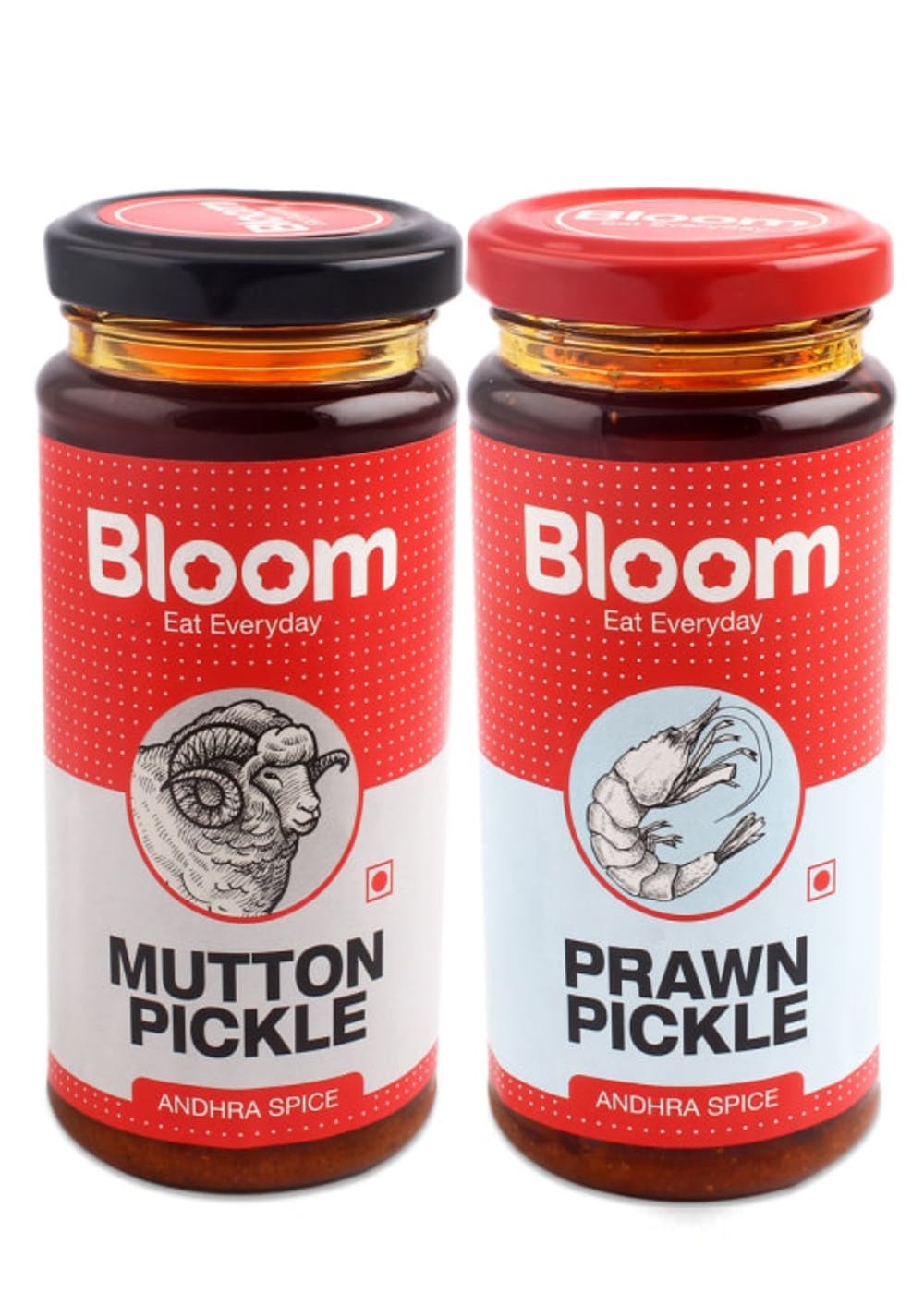 Get Boneless Andhra Mutton Pickle & Andhra Prawn Pickles Combo at ₹ 950 ...