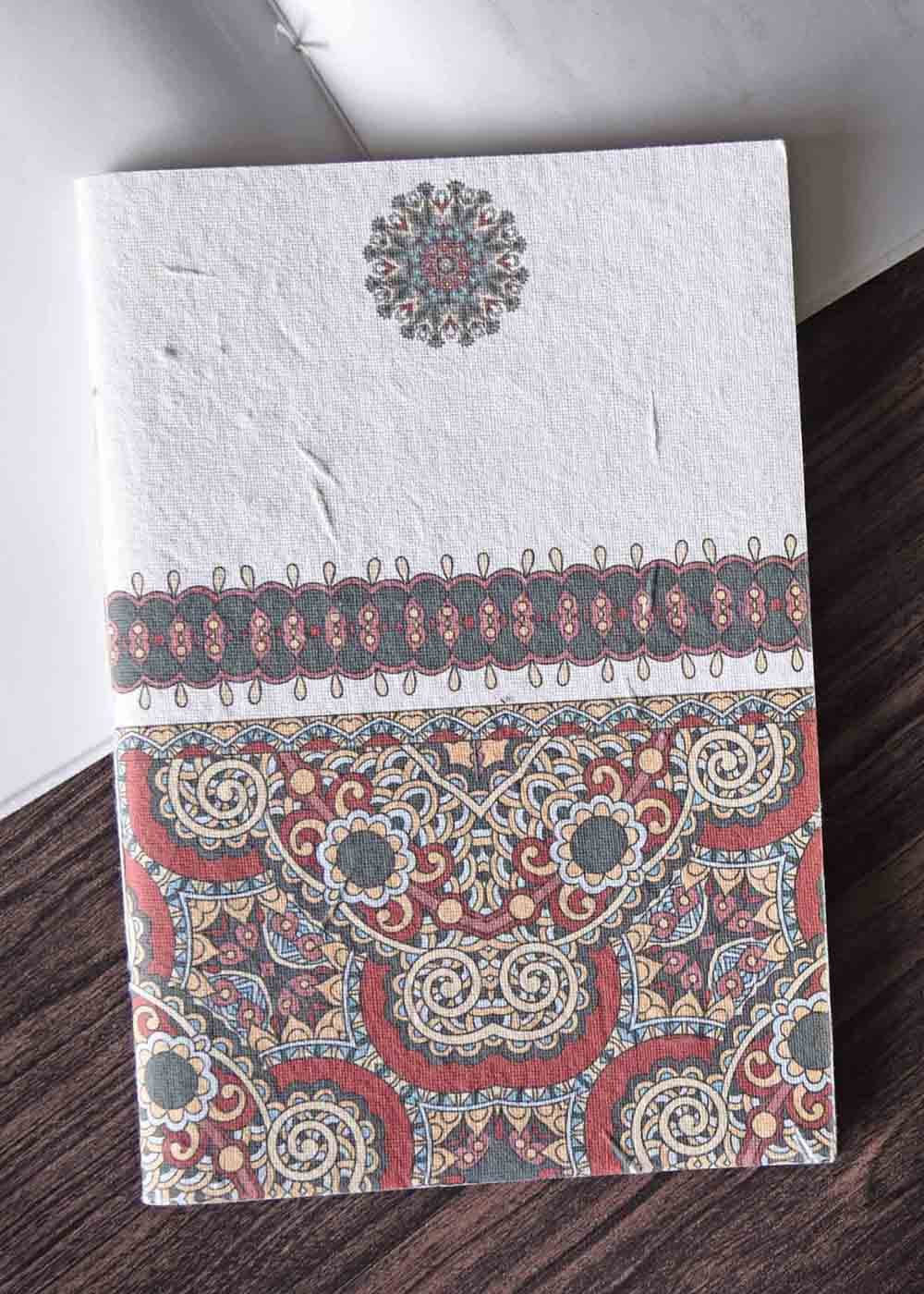 Get Seed Paper Cover Notebook (Red Indian Motif) at ₹ 297 | LBB Shop