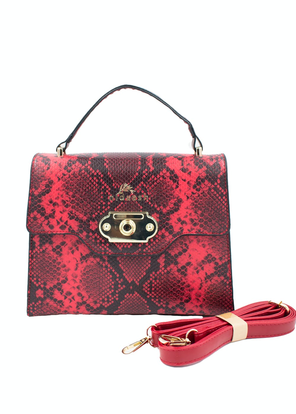Get Snake Print Satchel Bag at ₹ 1999 | LBB Shop