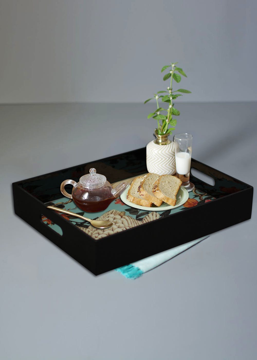 Get Rectangle Platter With Handles at ₹ 1795 | LBB Shop