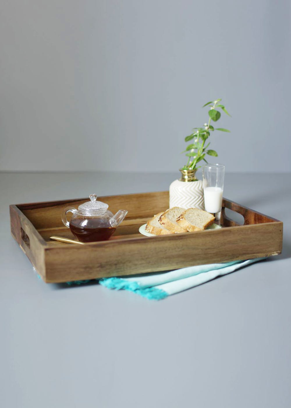 Get Brown Sheesham Wood Rectangle Platter Tray at ₹ 1395 | LBB Shop Get Brown Sheesham Wood Rectangle Platter Tray at ₹ 1395 | LBB Shop