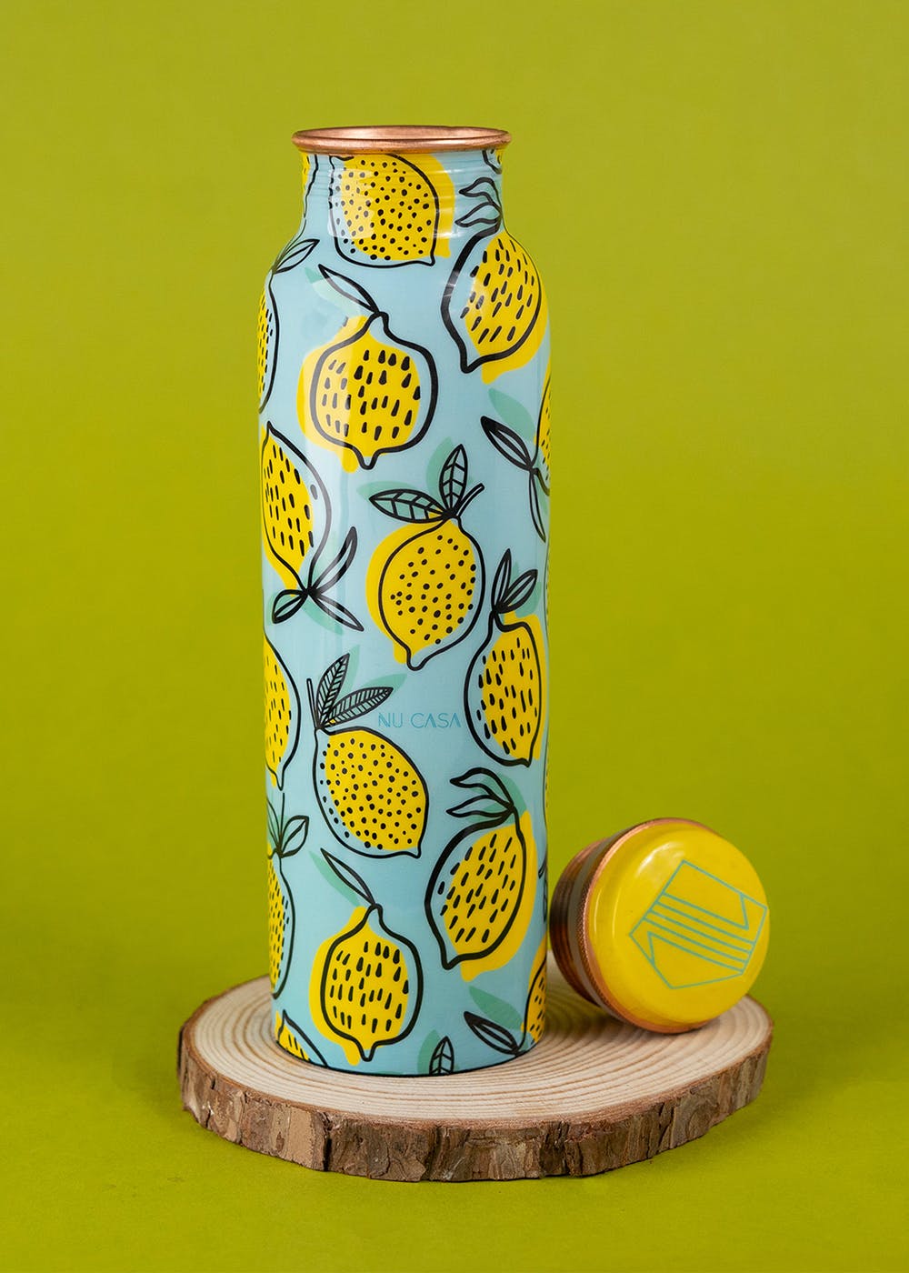 Get Lemon Print Copper Bottle at ₹ 875 | LBB Shop