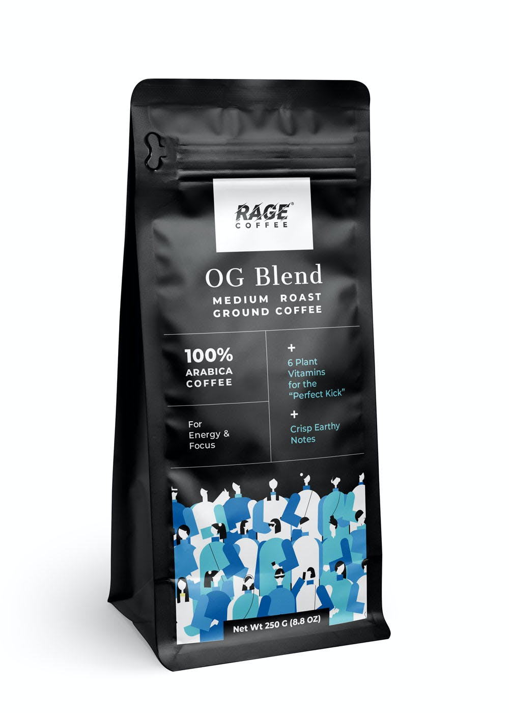 Get Coffee OG Blend Freshly Roasted & Ground Coffee Powder - - 250 ...