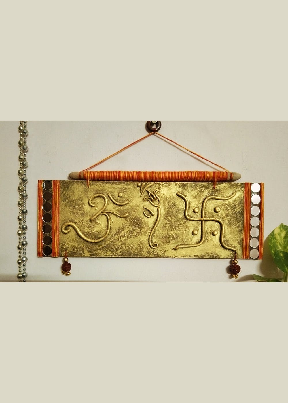 Get Tribal Om Ganesh Swastik Hanging at ₹ 890 | LBB Shop