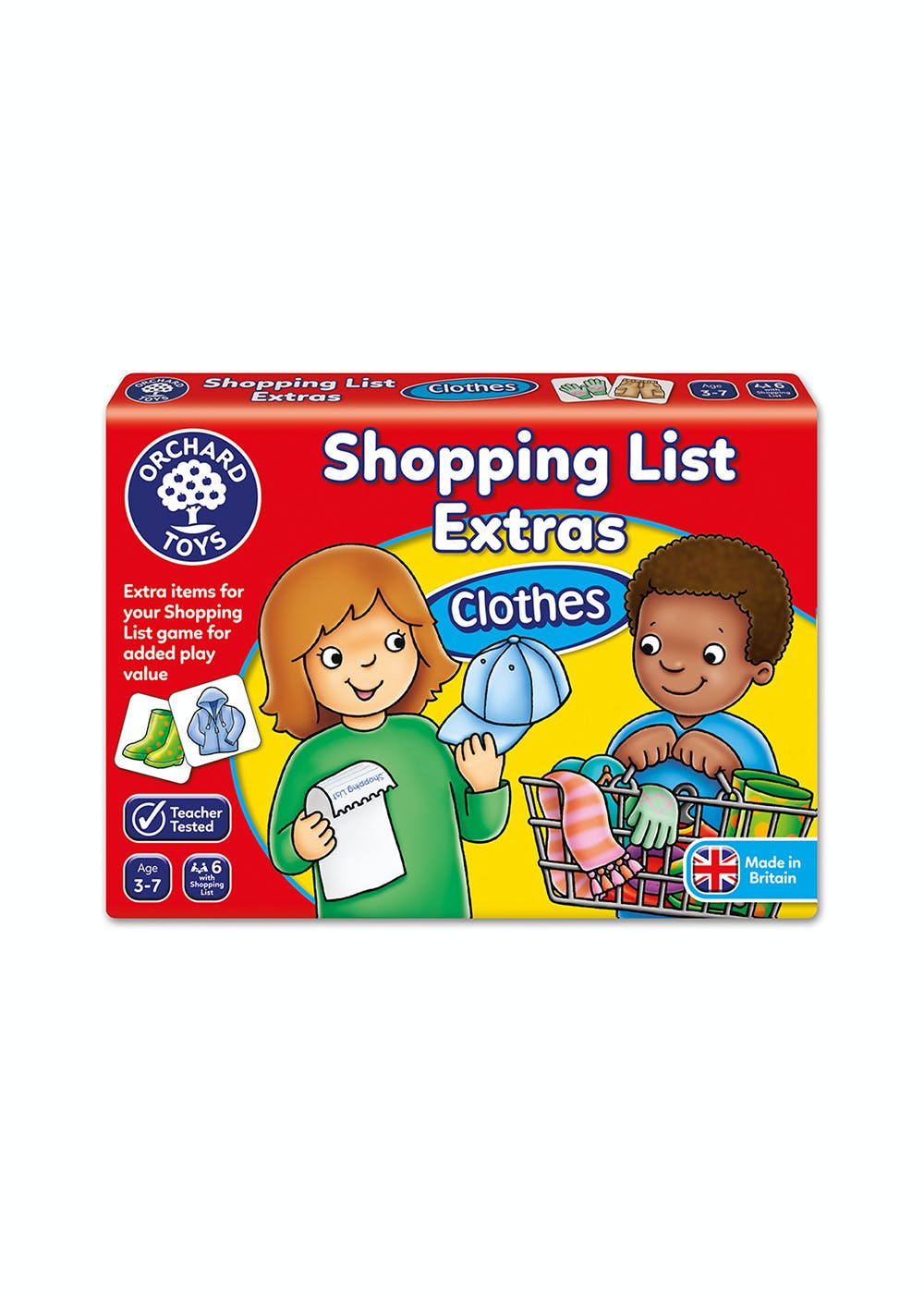 Get Shopping List Extras - Clothes - Memory Game at ₹ 950 | LBB Shop