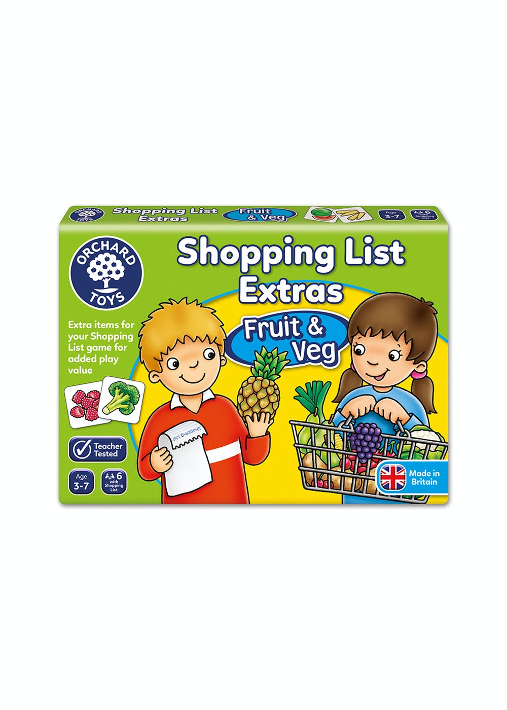 Get Shopping List Extras - Fruits and Vegetables - Memory Game at ₹ 950 ...