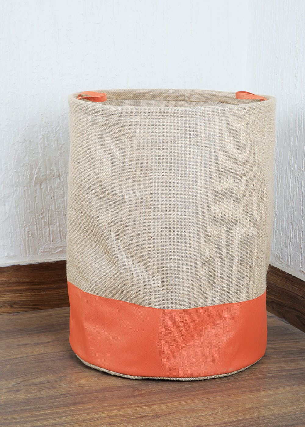 Get Jute Orange Storage Hamper at ₹ 599 | LBB Shop