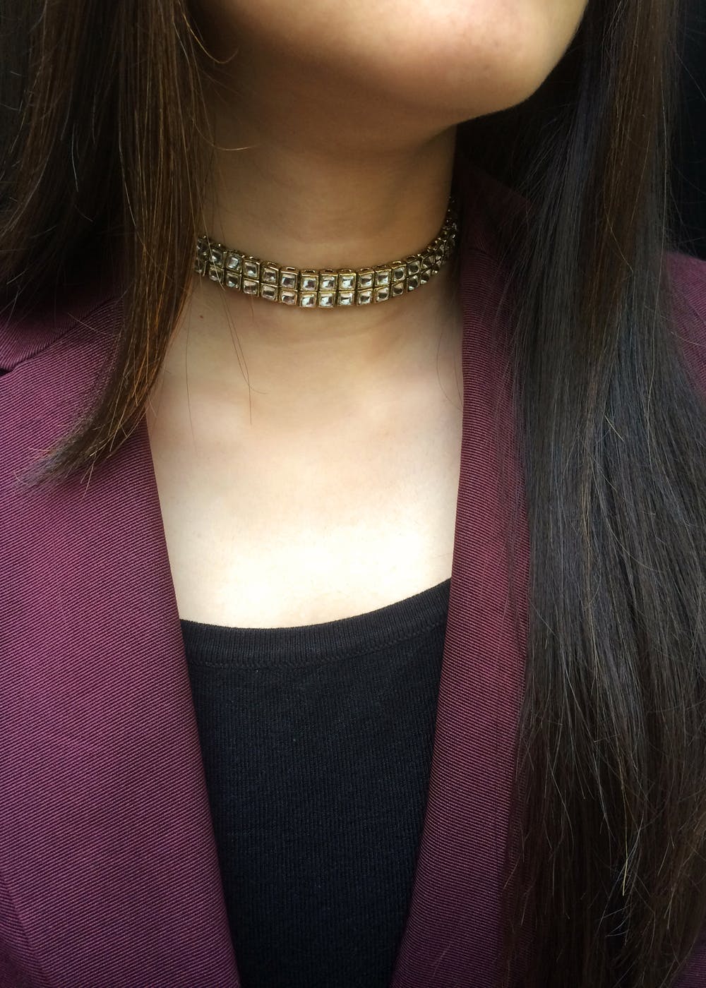 Get Square Kundan Choker at ₹ 1449 | LBB Shop