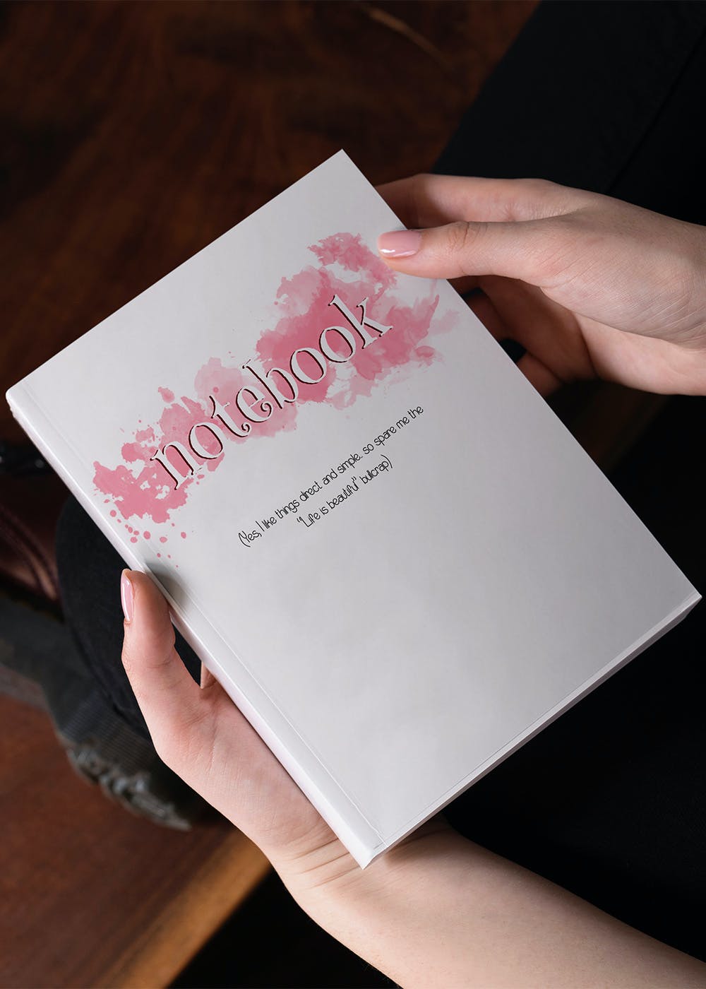 Get Pink and White Ruled Notebook at ₹ 200 | LBB Shop