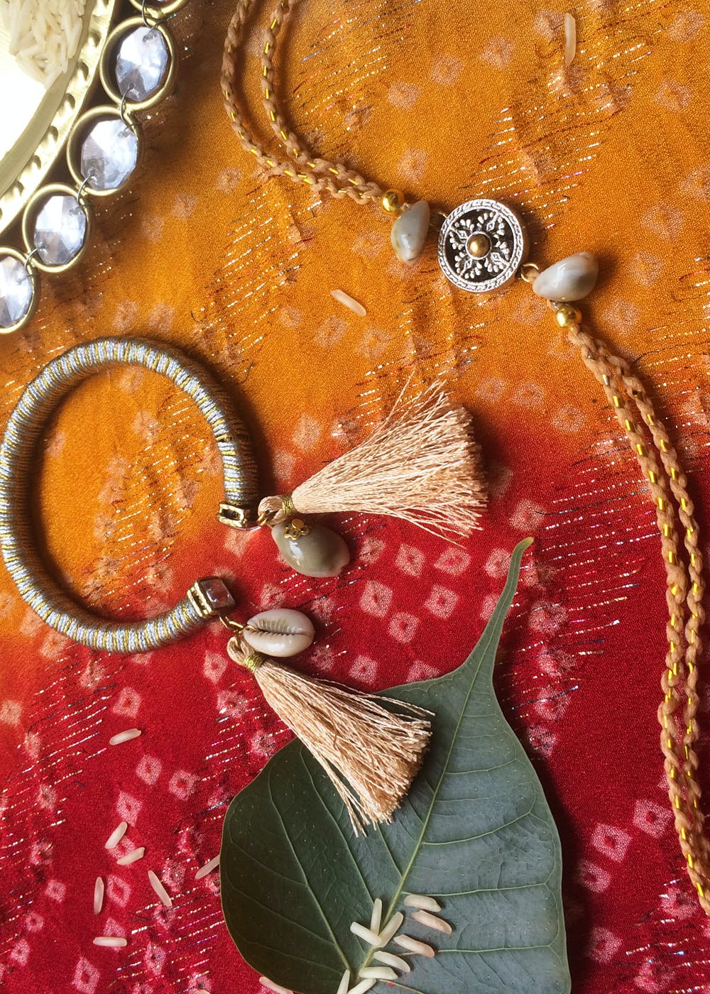 Get Golden Bangle Lumba - Sister Rakhi at ₹ 449 | LBB Shop