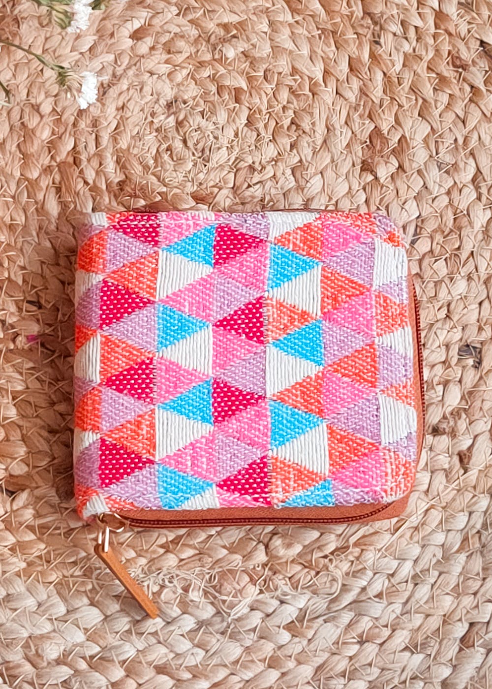 Get Pascals Blush Triangle Mini Wallet at ₹ 600 | LBB Shop