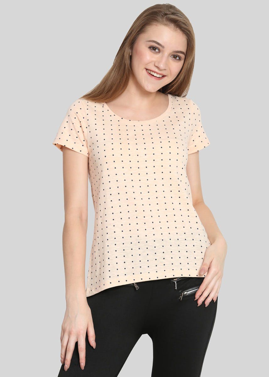 Get Square Box Print T-Shirt at ₹ 300 | LBB Shop