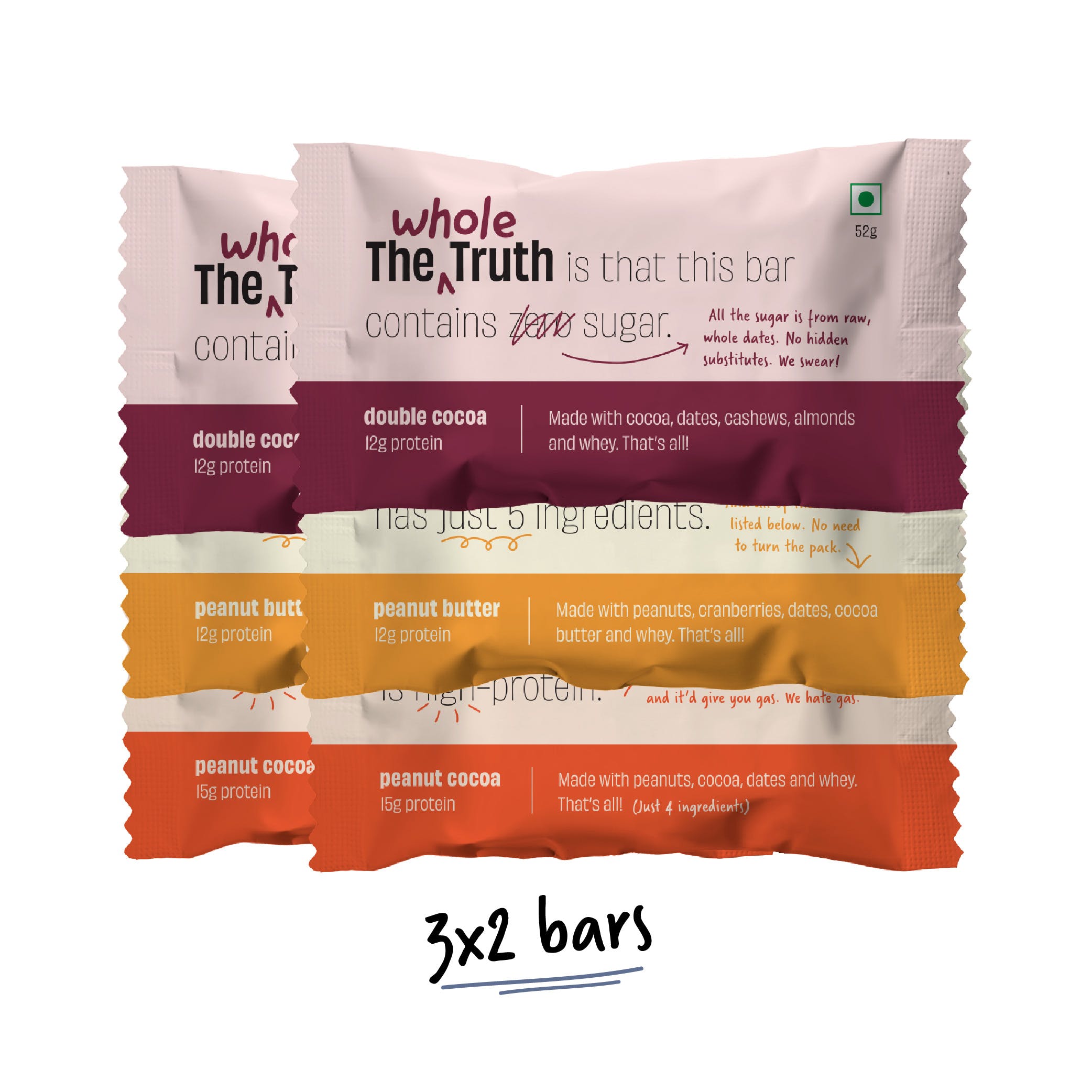 Buy Healthy Protein Bars From The Whole Truth Foods | LBB