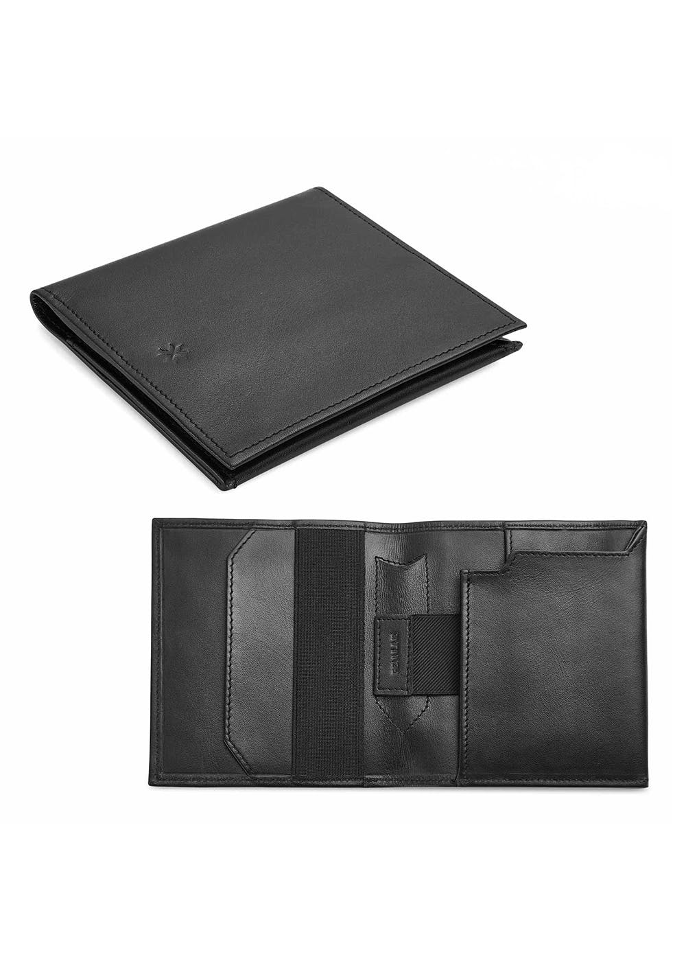 Get Rfid Safe Slim Leather Wallet With Pen Slot And Moneyband at ₹ 1695 ...