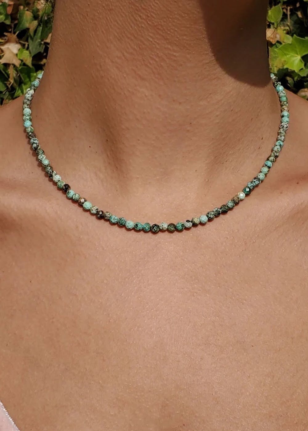 Get Dainty Natural Turquoise Beaded Necklace at ₹ 1125 | LBB Shop Get Dainty Natural Turquoise Beaded Necklace at ₹ 1125 | LBB Shop