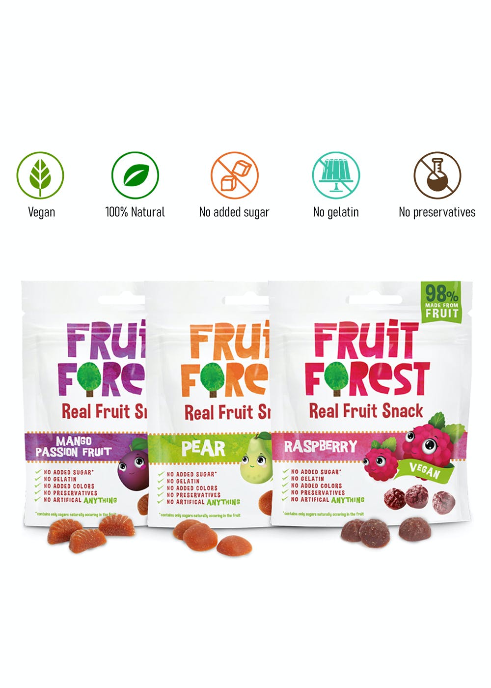 Get Real Fruit Gummy Pack of 3 at ₹ 410 | LBB Shop