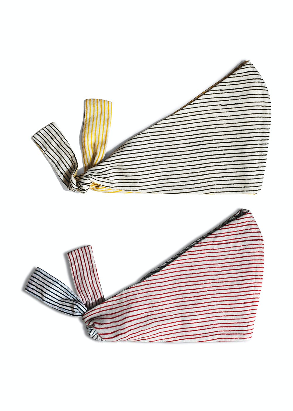Get Pin-Stripes Reversible Knot Mask - Set of 2 at ₹ 625 | LBB Shop