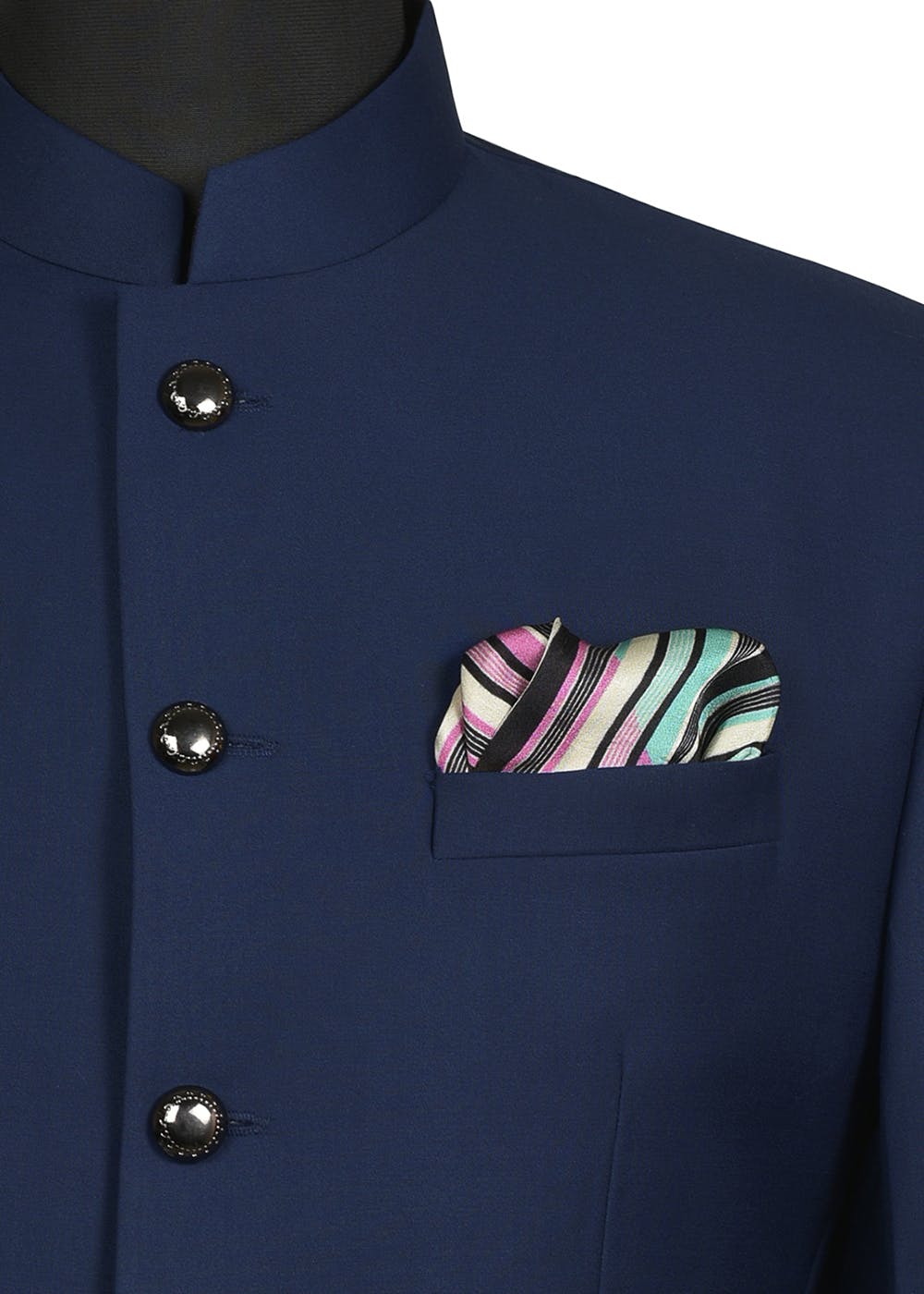 Get Striped Two-Tone Pocket Square at ₹ 900 | LBB Shop