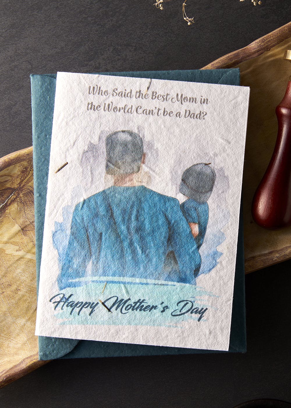 Get Seed Paper Mother's Day Card - To Dad, With Love at ₹ 189 | LBB Shop