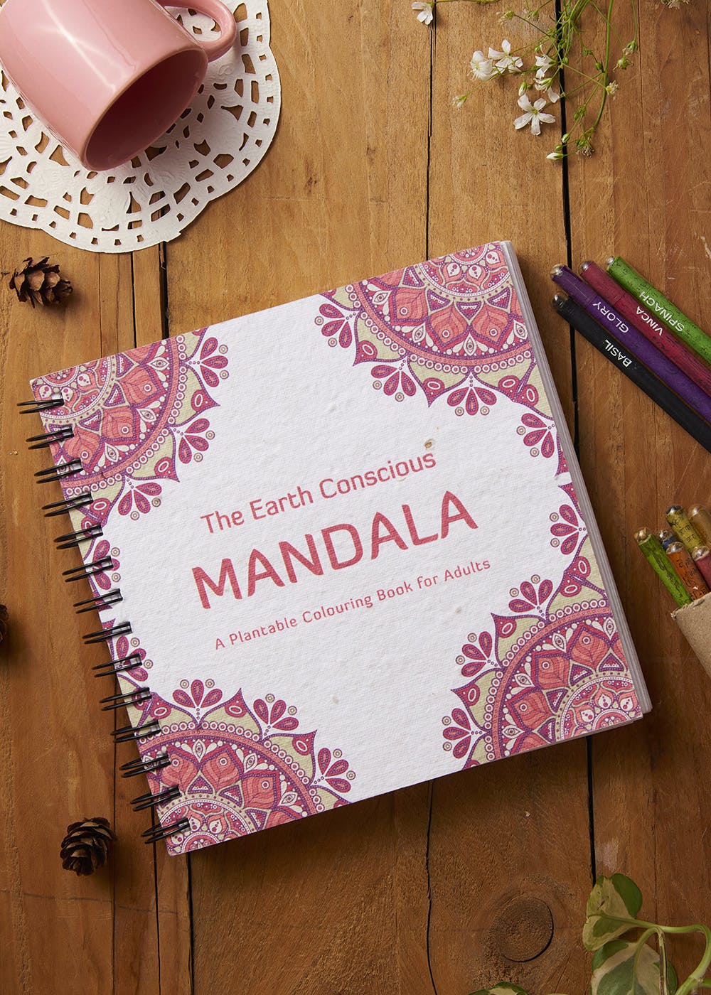 Get Seed Paper Adult Coloring Set - Mandala Coloring Book at ₹ 739 ...