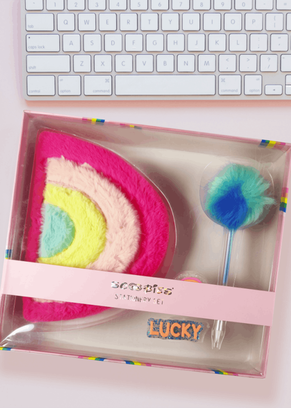 Get Rainbow Plush Diary Gift Set at ₹ 1299 | LBB Shop