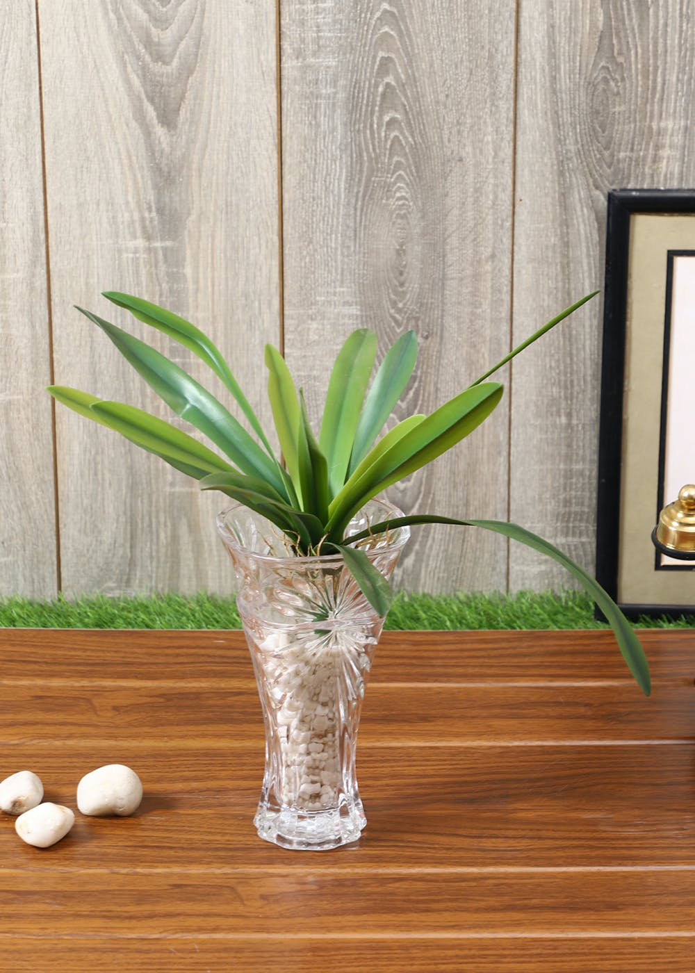 Get Attractive Real Touch Bush Lily Green Plant at ₹ 880 | LBB Shop