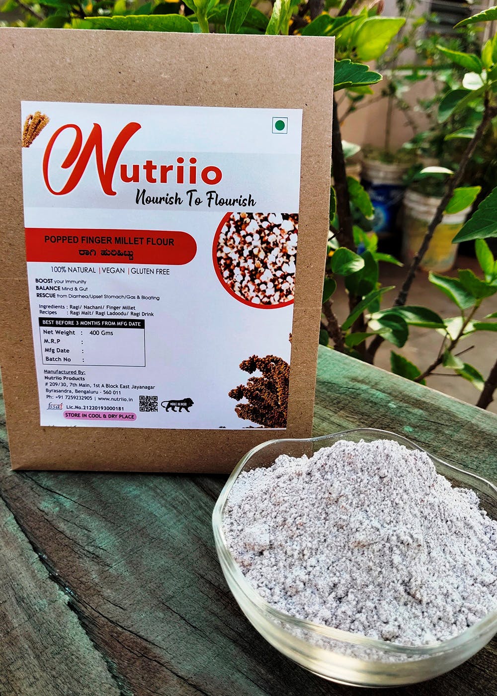 Get Sprouted Ragi Flour - 500Gm at ₹ 65 | LBB Shop